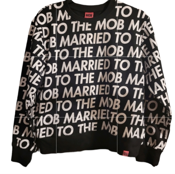 Married to the Mob | Tops | Mttb Married To The Mob Branded Sweatshirt ...